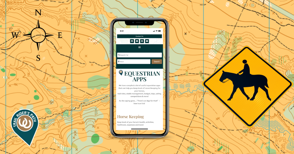 Top Equestrian Apps: Useful Equestrian Apps - Trail Rider's Path